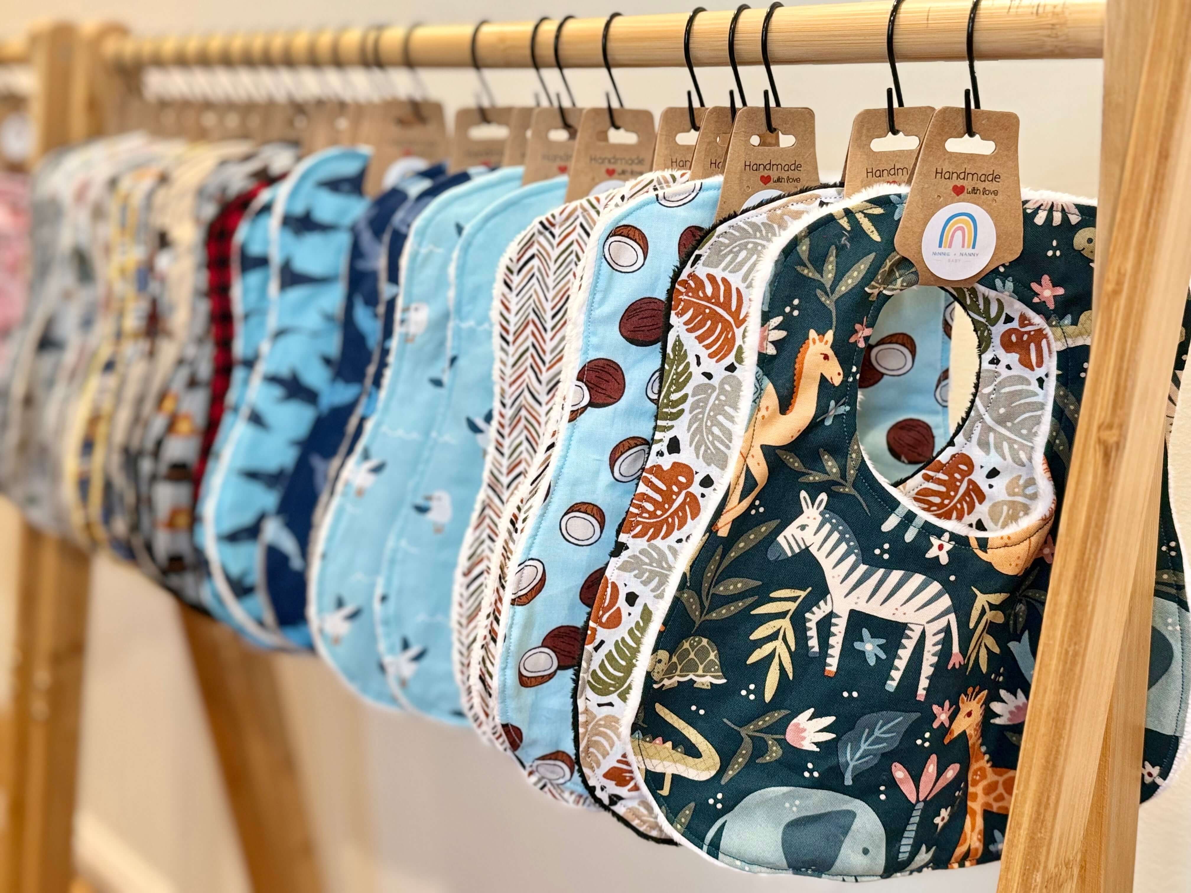 Baby Bibs - Stylish & Functional for Boys – ninnie + nanny : baby